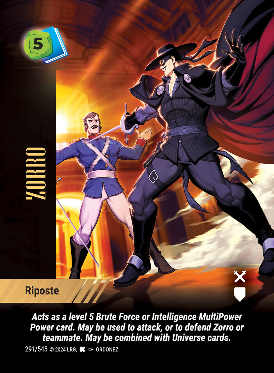 Marvel Overpower Edgar Rick Burroughs/World Legends - LRG – theOrangeKing Collectibles