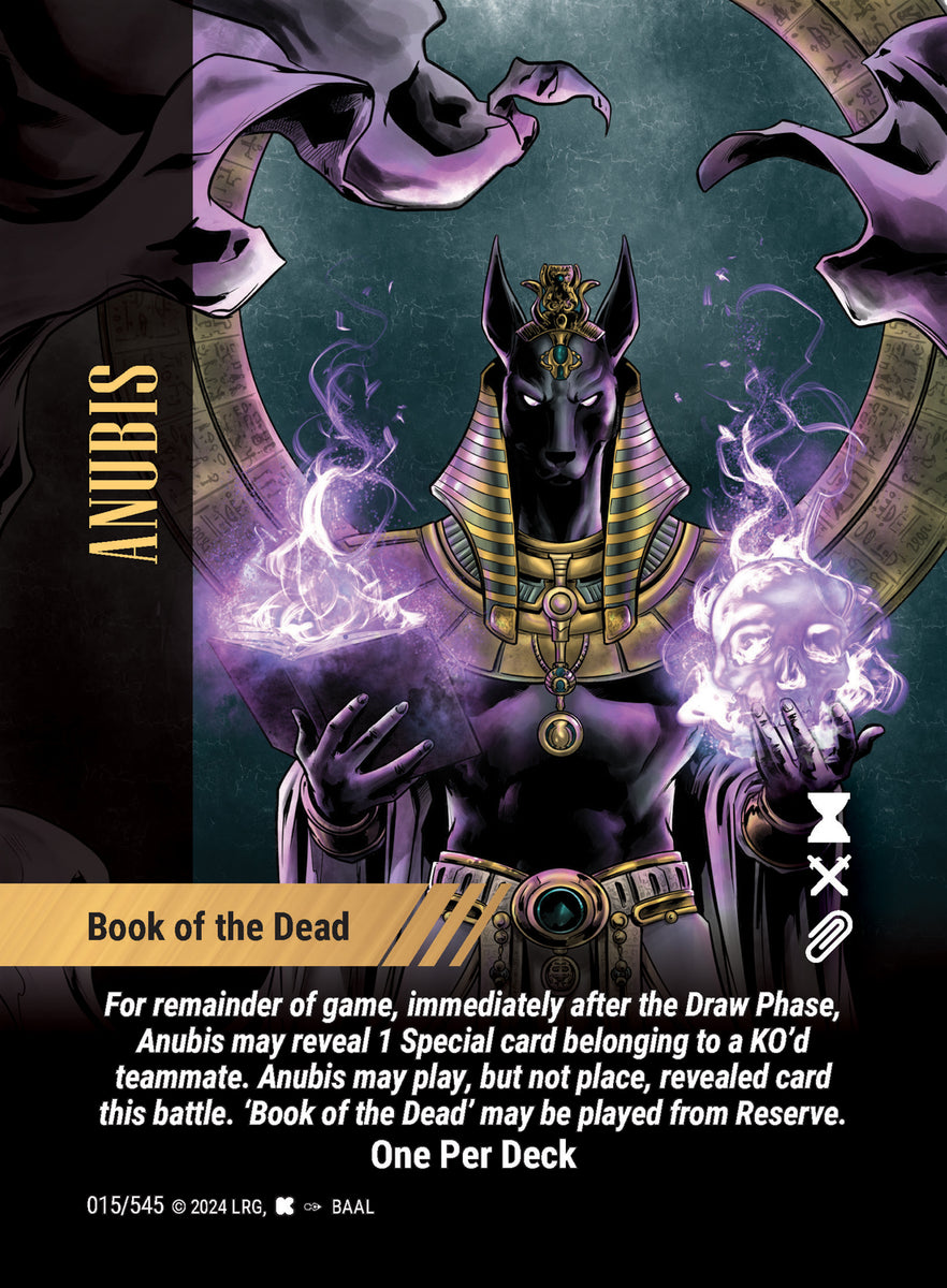 Marvel Overpower Edgar Rice Burroughs Anubis – theOrangeKing Collectibles