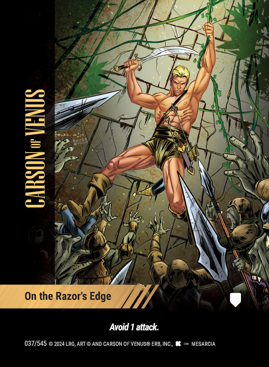 Marvel Overpower Carson of Venus WLKS On the Razor's Edge foil - 037F ...