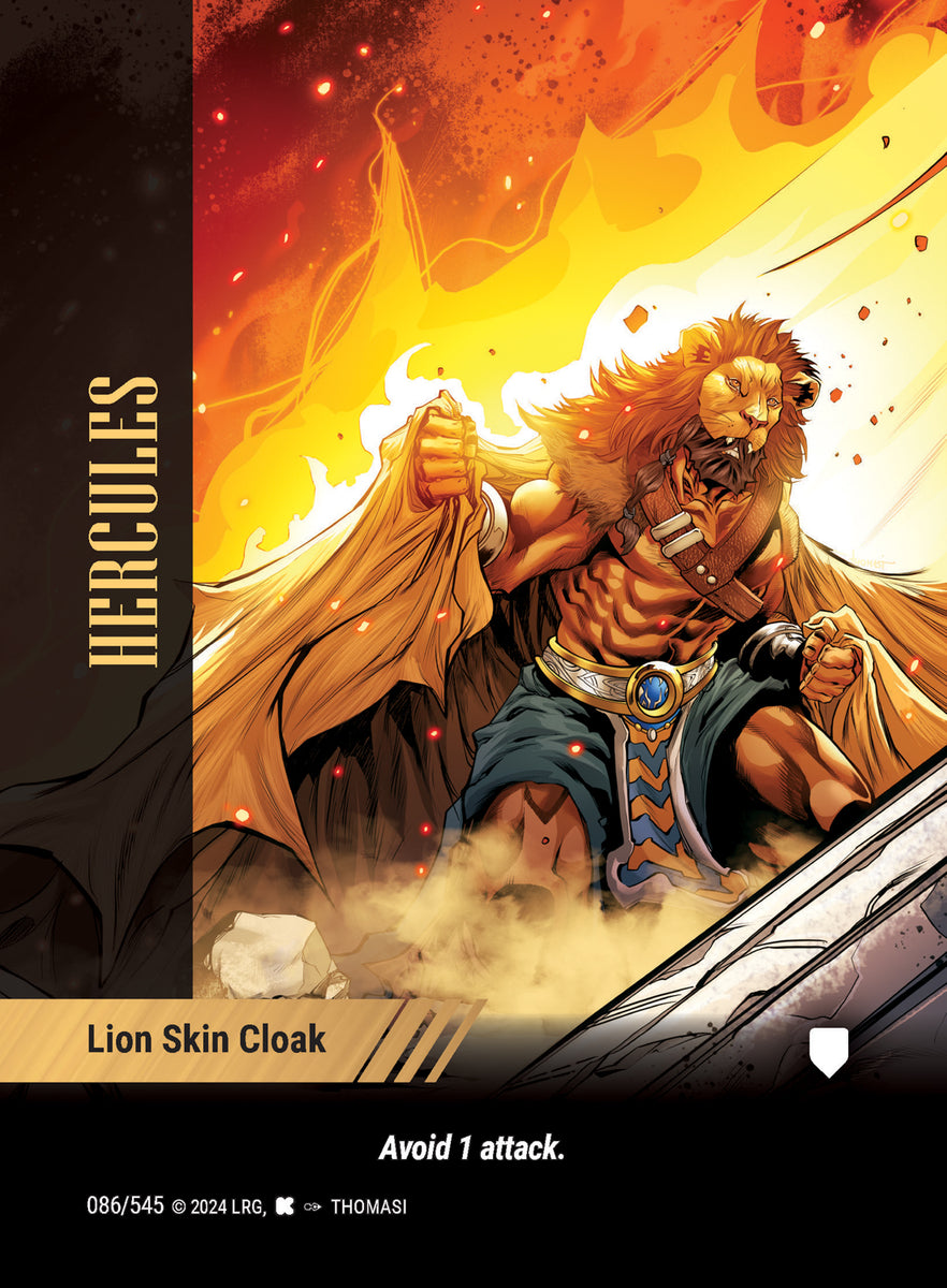 Marvel Overpower Hercules Lion Skin Cloak WLKS LRG ERB – theOrangeKing ...