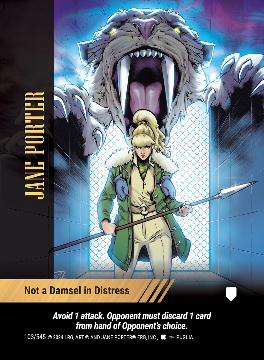 Marvel Overpower Edgar Rick Burroughs/World Legends - LRG ...