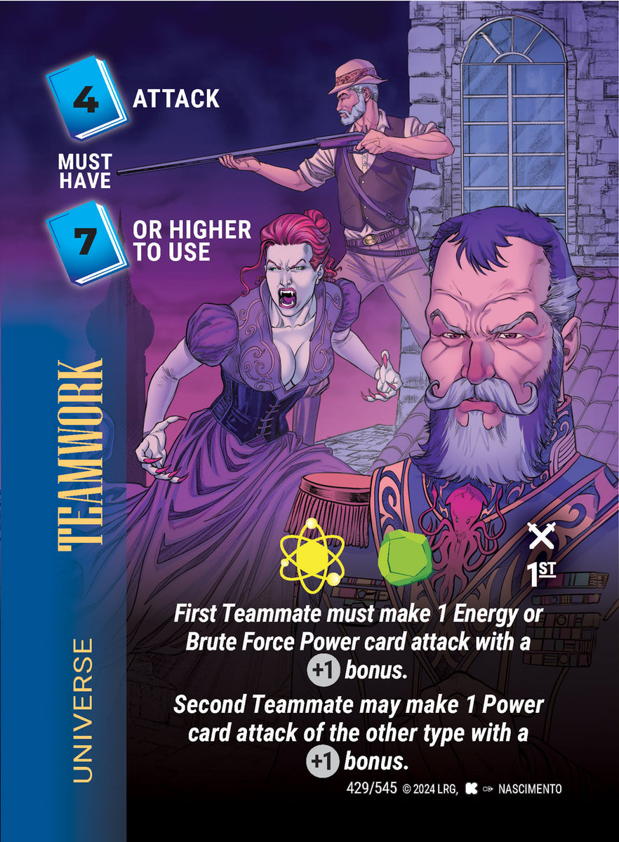 Marvel Overpower Edgar Rick Burroughs/World Legends - LRG ...