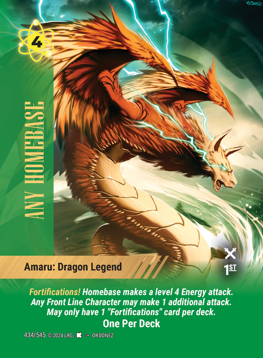 Marvel Overpower Aspect Any Homebase Amaru: Dragon Legend WLKS ...