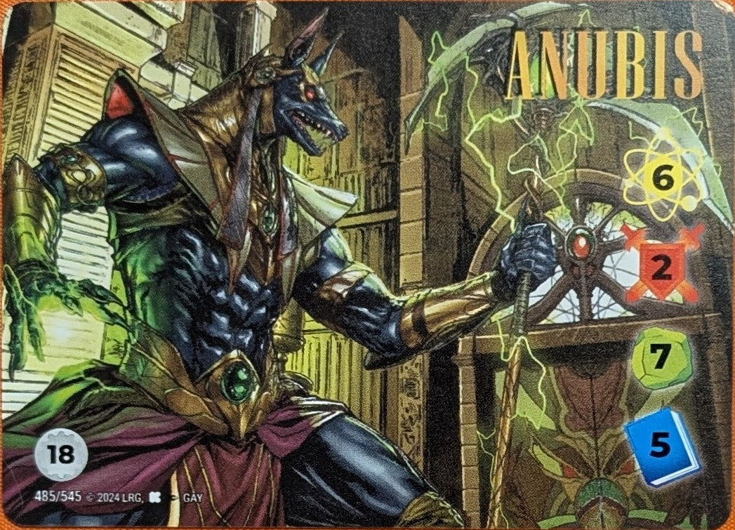 Marvel Overpower Anubis Alt Art character - R - #485 – theOrangeKing ...