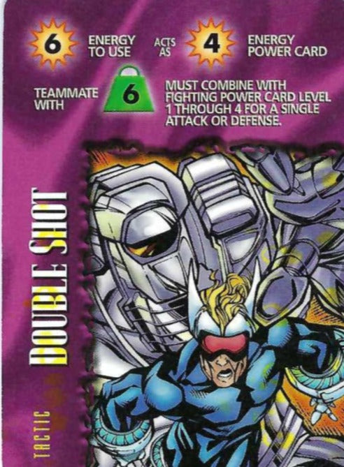 Marvel Overpower DOUBLE SHOT Classic - VR Torpedo & ROM Yellow variant ...