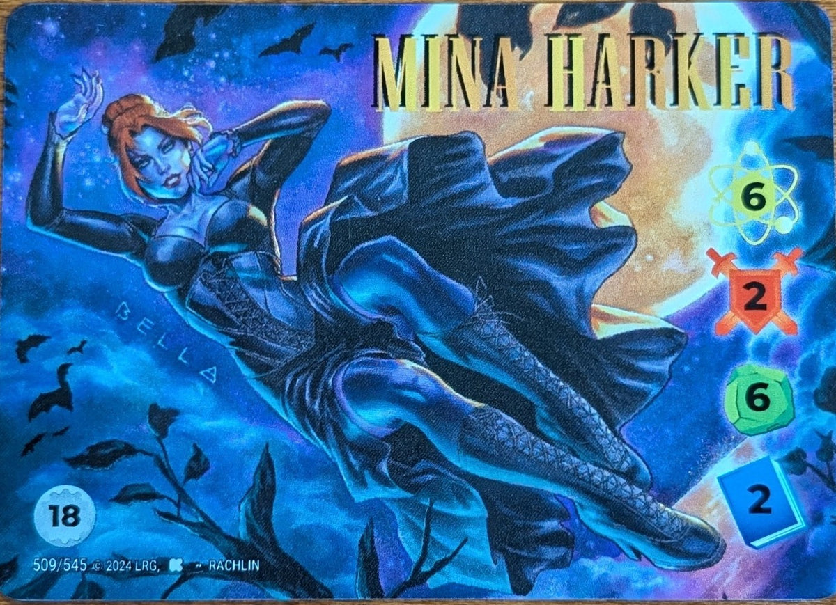 Marvel Overpower Mina Harker Alt Art WLKS character - #509 ...