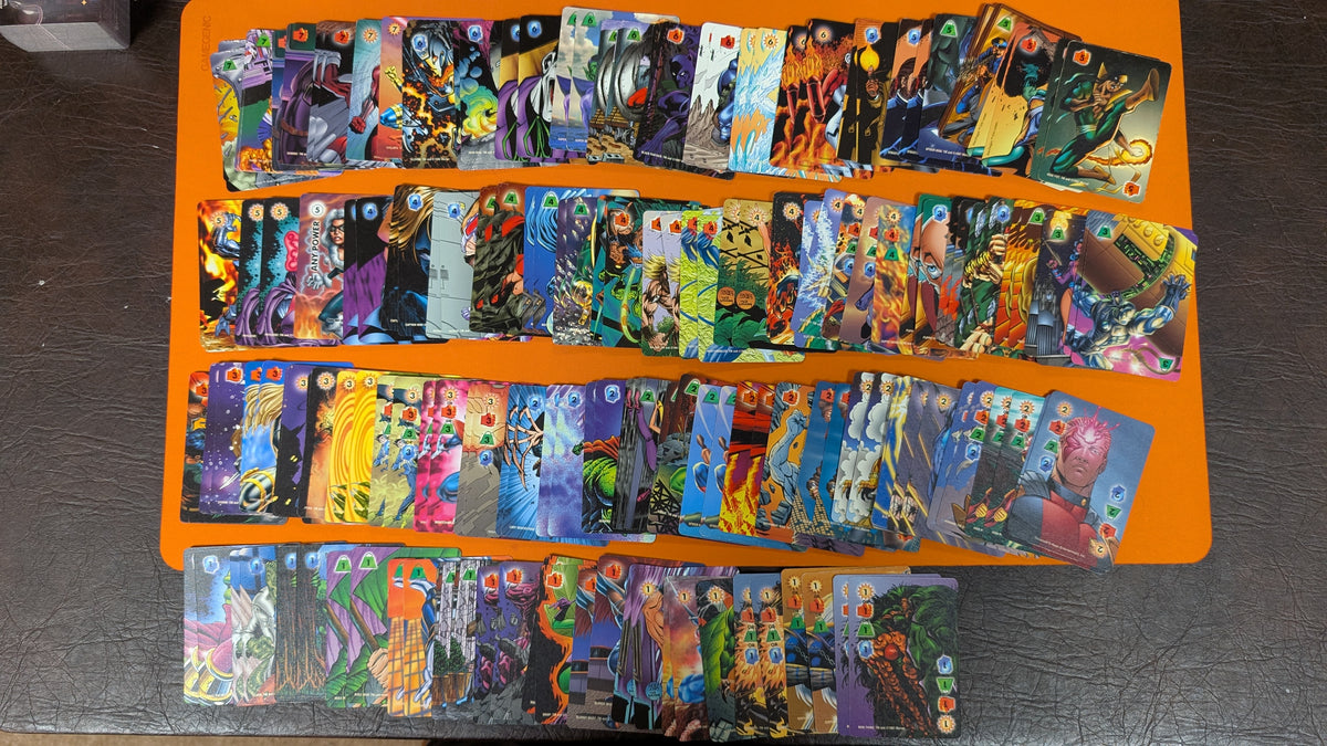 Marvel Overpower Power Pack 177 power cards 1-8 $40 value ...