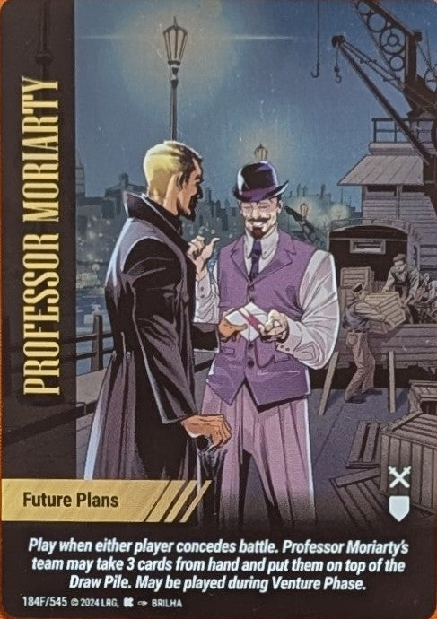 Marvel Overpower Professor Moriarty FOIL Future Plans WLKS ERB LRG ...