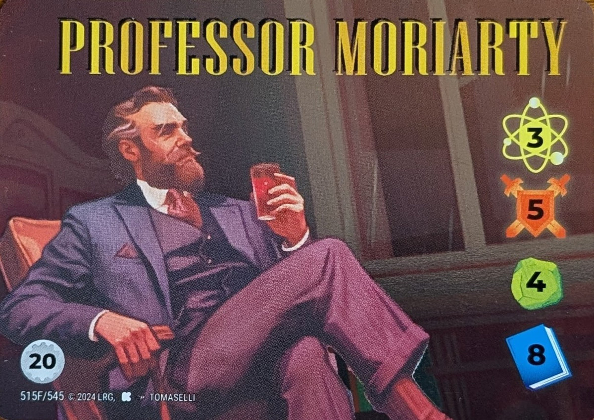 Marvel Overpower Professor Moriarty FOIL Alt Art character #515F ...