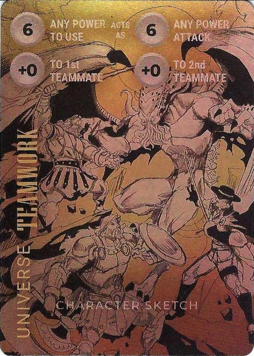 Marvel Overpower World Legends 6 Any Power Teamwork promo ...