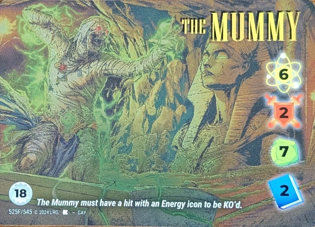 Marvel Overpower The Mummy FOIL Alt Art - VR #525F WLKS ERB LRG ...