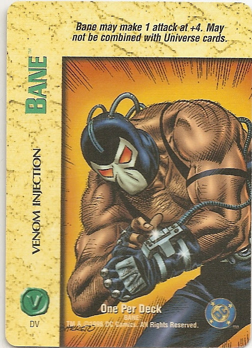 BANE - VENOM INJECTION - DC - OPD - VR – theOrangeKing Collectibles