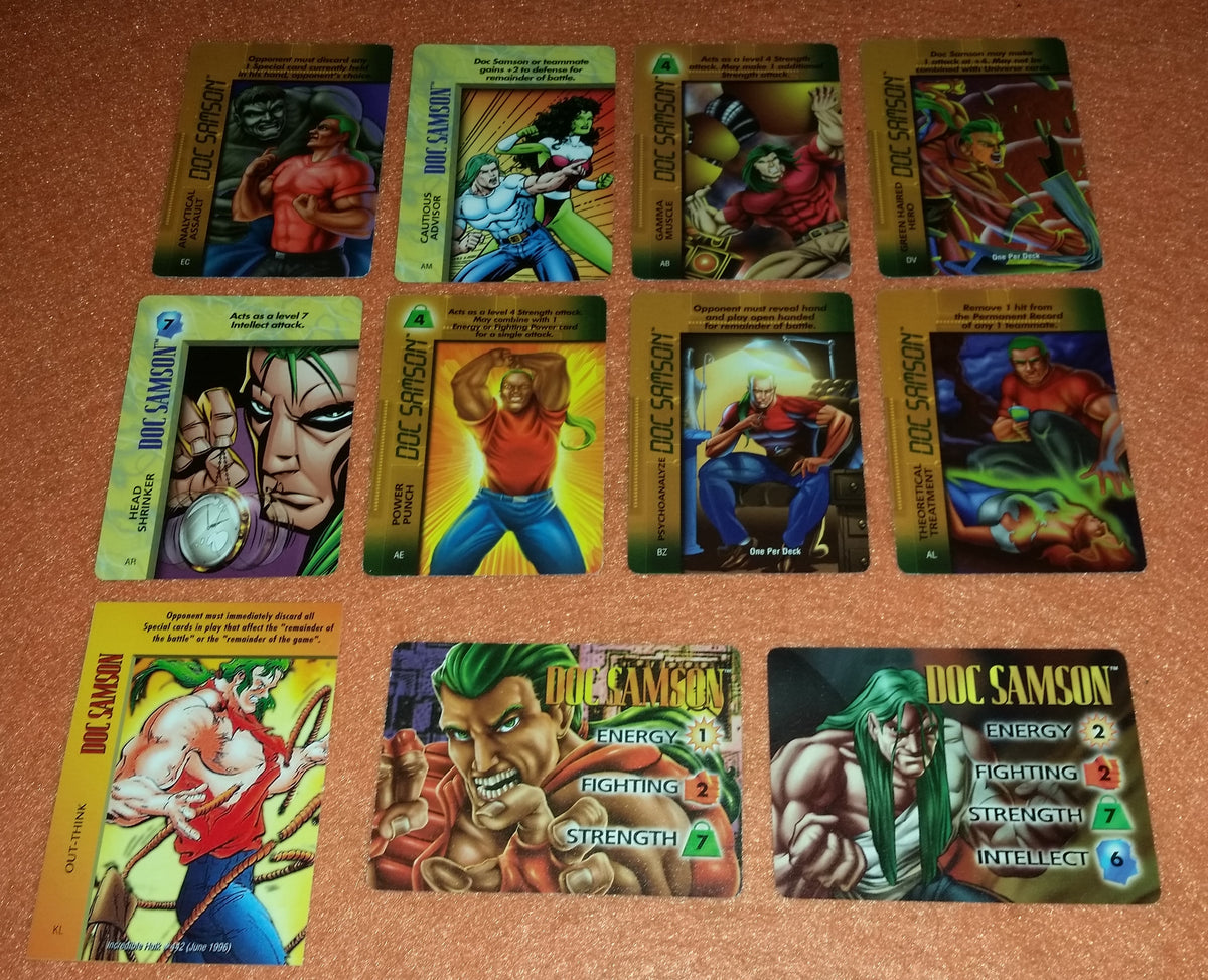 DOC SAMSON SET (2 characters, 8 specials, 1 bonus) – theOrangeKing ...