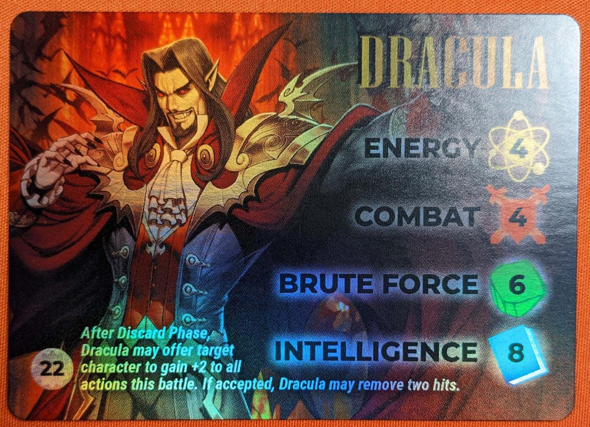 Marvel Overpower- Dracula character - World Legends - Limited Inaugural ...