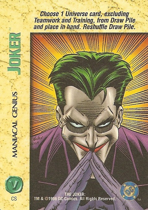 JOKER - MANIACAL GENIUS - DC - C – theOrangeKing Collectibles