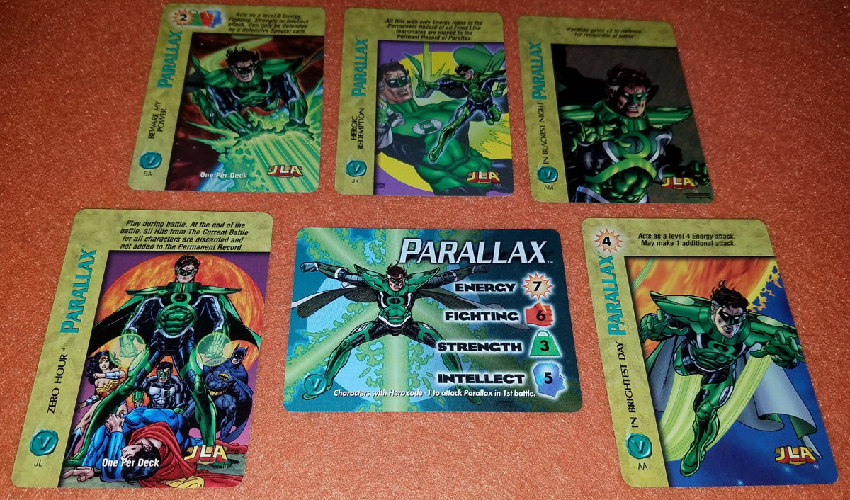 PARALLAX SET - JLA character, 5 specials – theOrangeKing Collectibles
