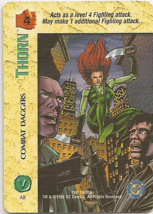 THORN - COMBAT DAGGERS - DC - U – theOrangeKing Collectibles