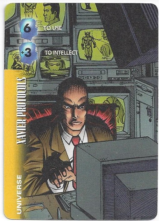 Marvel Overpower UNIVERSE 6I+3 Xavier Protocols - CLASSIC INSERT LOST ...